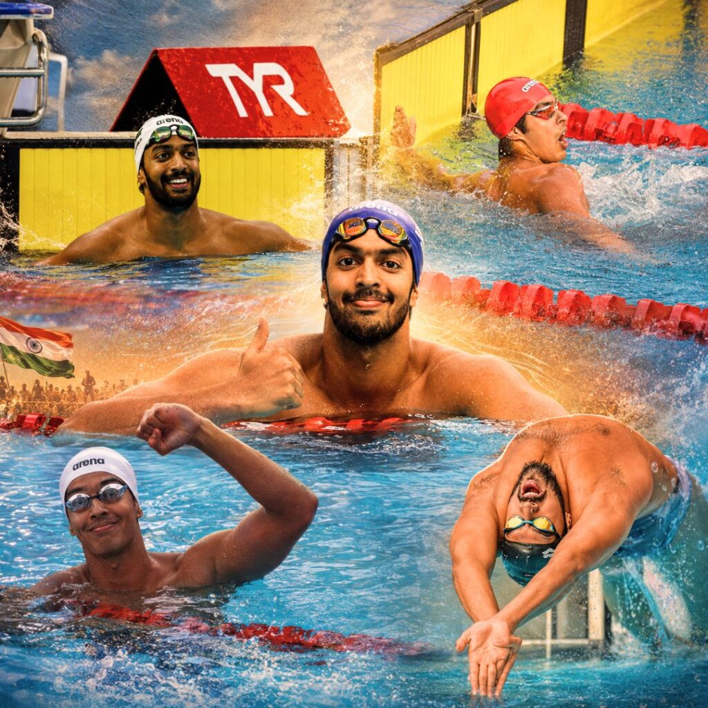 Srihari Nataraj Secures Place In Commonwealth Games And Asian Games 50m ...