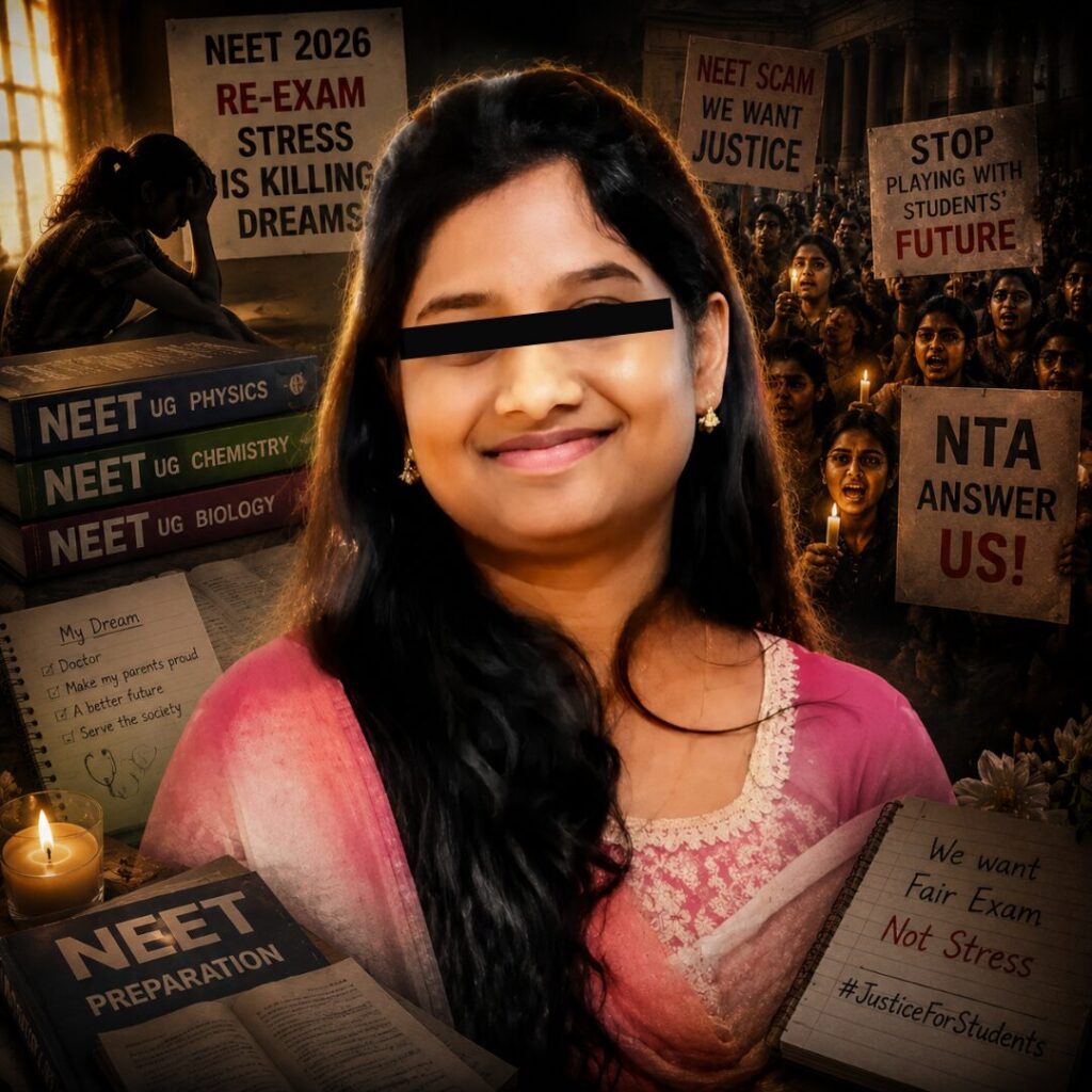 NEET Re-Exam Crisis Turns Deadly: 19-Year-Old Dies By Suicide In ...