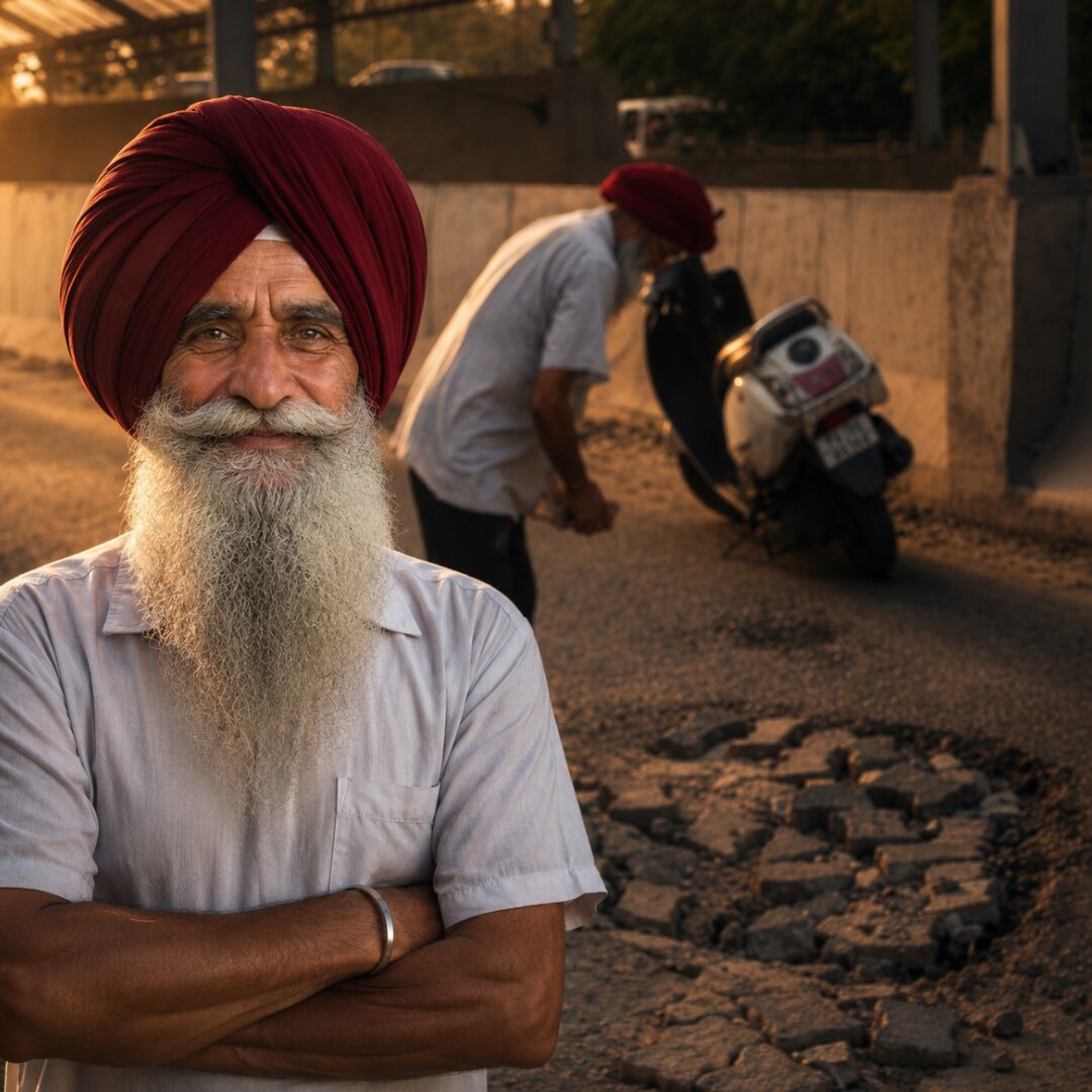 75-Year-Old Retired Banker Becomes Civic Hero, Repairs Dangerous ...