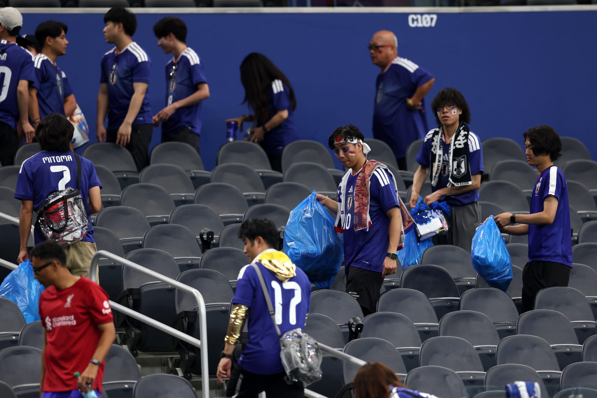 Japan Fans Win Hearts Again By Cleaning Stadium After Thrilling 2-2 ...