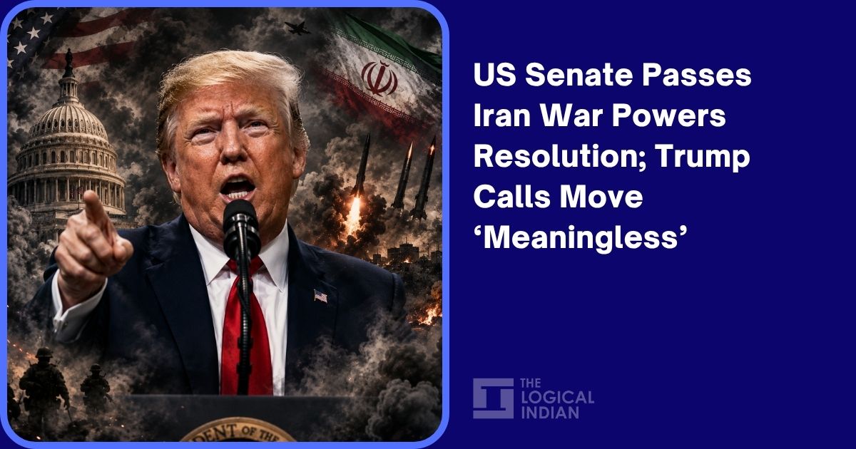 US Senate Passes Iran War Powers Resolution; Trump Calls Move ...