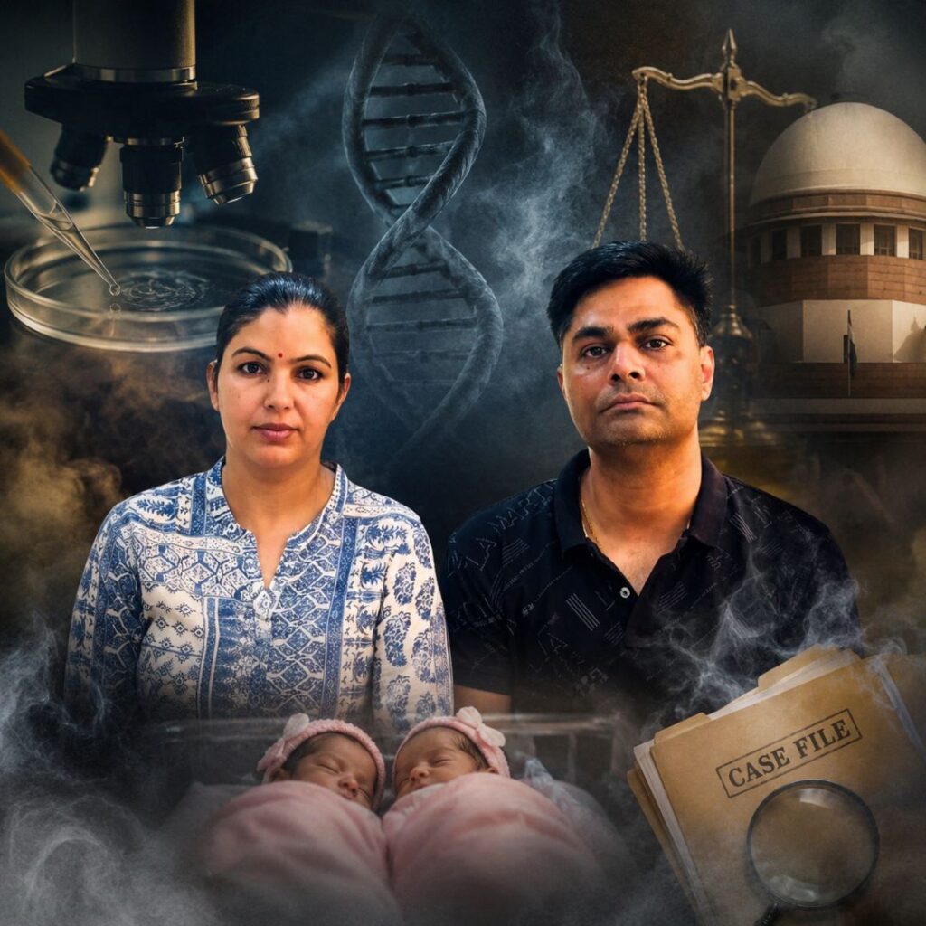 After IVF Success and Twin Birth, Gurugram Couple Claims DNA Mismatch ...