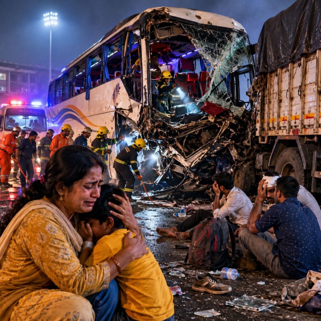 Vadodara Bus Crash: 6 Killed, 30 Injured After Luxury Bus Rams ...