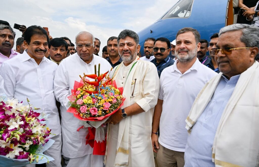 D.K. Shivakumar Sworn In as Karnataka Chief Minister, Completing a Four ...