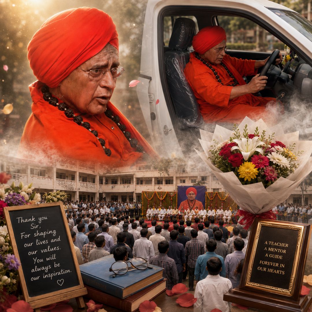 Karnataka Teacher Receives Emotional Farewell As More Than 1,000 Alumni ...