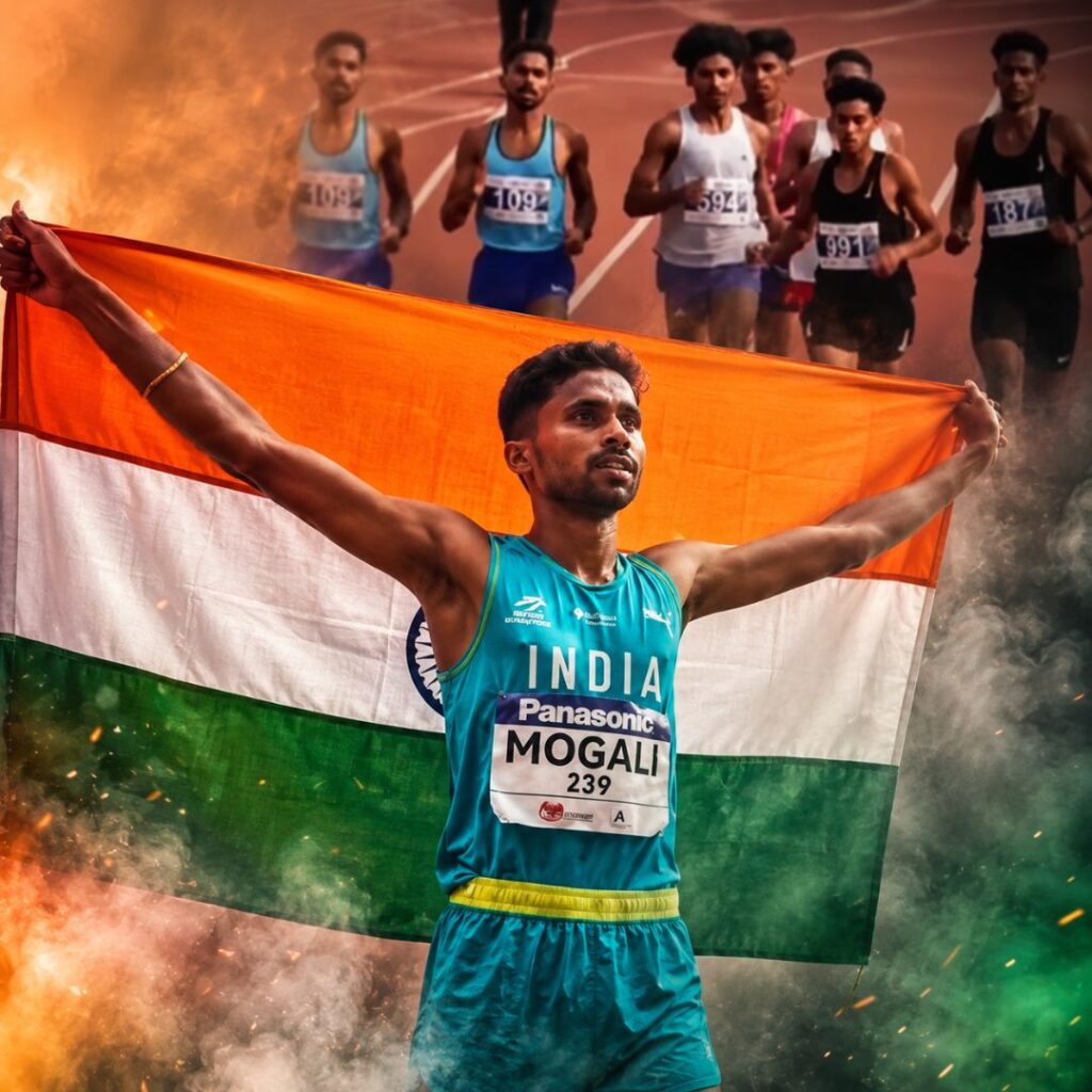 Mogali Venkatram Creates History, Winning India's First-Ever Men's 800m ...